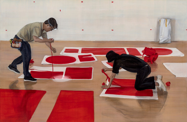 백스테이지의 기록사진같은 그림들_ 박진아 개인전 《돌과 연기와 피아노》